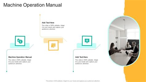 Machine Operation Manual In Powerpoint And Google Slides Cpb