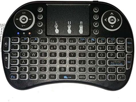 Mini Voice Bluetooth Keyboard Rechargeable Wireless Keyboard With Touchpad Backlit