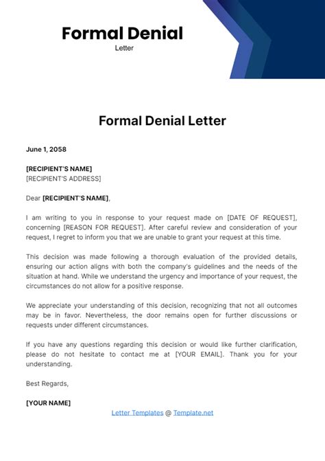 Free Formal Letter Templates And Examples Edit Online And Download