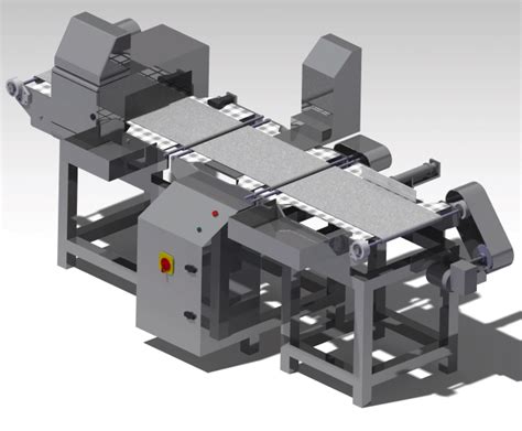 微扫描金属探测器 称重风选机输送机设备 Catia 模型图纸下载 懒石网