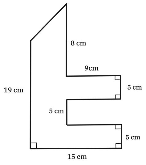 Compound Shapes Area And Perimeter Maths Aqa Gcse Revision Notes