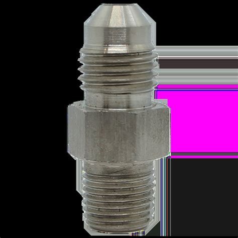 Rfs Stainless Steel Ss316 Jic Male Connector 1 12 Jic X 1 12 Npt