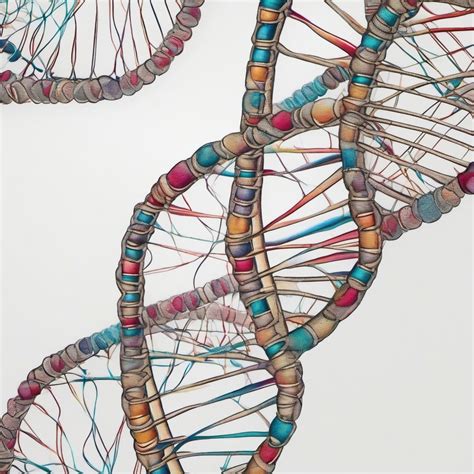 Microscopic Dna Detail Zoom Into The Microscopic World