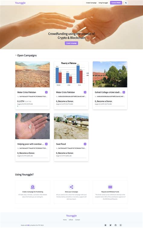 Github Codewithhashimweb3 Based Fund Raising Platform Final Year Project