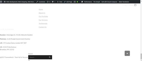 Php How To Correct The Footer In Wordpress Theme Stack Overflow