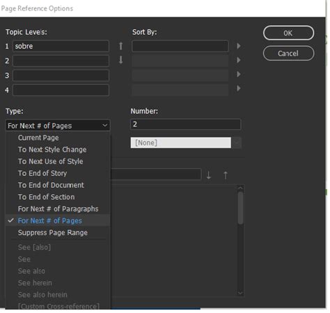 formatting and page range not generated in index adobe community 12800765