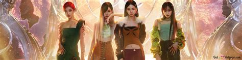 Aespas Members In Next Level Mv Photoshoot 2021 4k Wallpaper Download