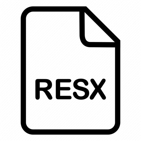 Document File Resx Icon Download On Iconfinder