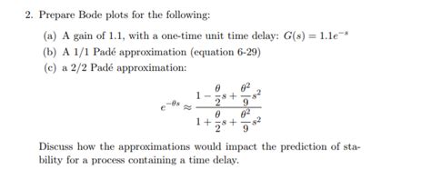 2 prepare bode plots for the following a a gain