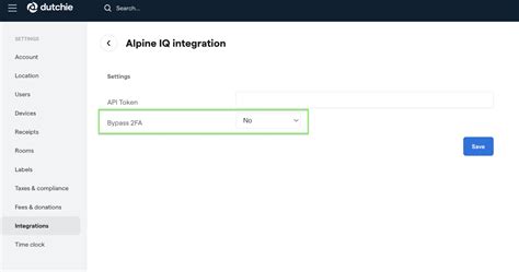 dutchie pos alpine iq integrations