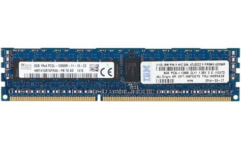 Ibm 8gb Ddr3 1600mhz Lp Rdimm Piezas Y Partes Informáticas