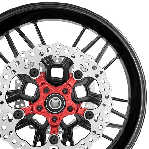 Red Spider Brake Rotor Adapter For Ness Wheels 2024 Up Flt Arlenness