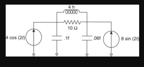 Solved Find The Voltage Across The 10 ﻿ohm Resistor