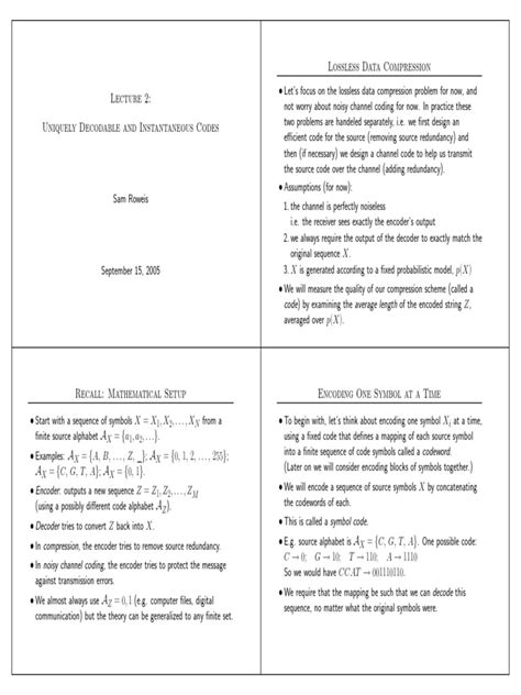 Lec 2 X Pdf Code Algorithms
