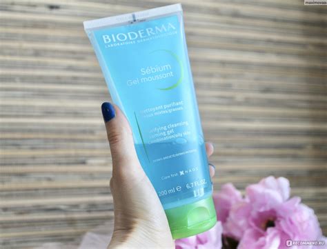 Гель для умывания Bioderma Sebium - Gel moussant purifiant - «Еще один ...