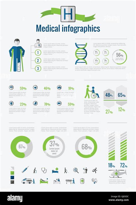 Disability Infographic Elements Stock Vector Image And Art Alamy