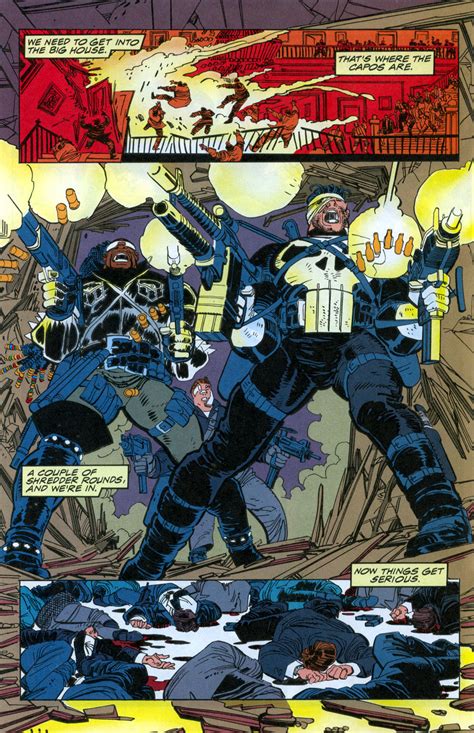 Read Online The Punisher War Zone Comic Issue 6