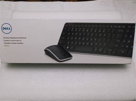 Dell Km714 Wireless Keyboard And Mouse Combo With Dongel Logitec Orignal