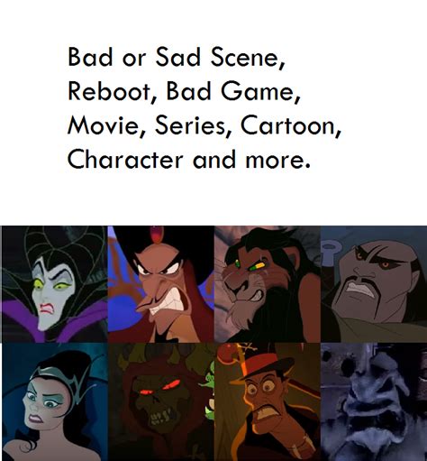 Disney Villains Hates By Fanof2010 On Deviantart