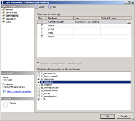 웹 배포 게시용 데이터베이스 서버 구성 Microsoft Learn