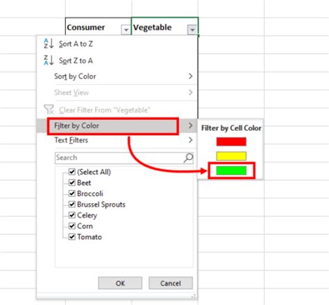 Ways To Filter By Color In Microsoft Excel How To Excel