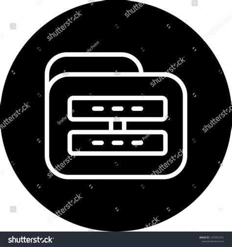 Vector Server Folder Icon Stock Vector Royalty Free 1327651751 Shutterstock Vector Server Folder Icon Stock Vector Royalty Free 1327651751 Shutterstock