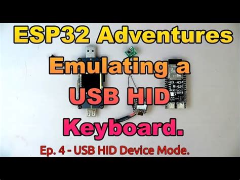 Episode ESP USB HID Device Mode YouTube