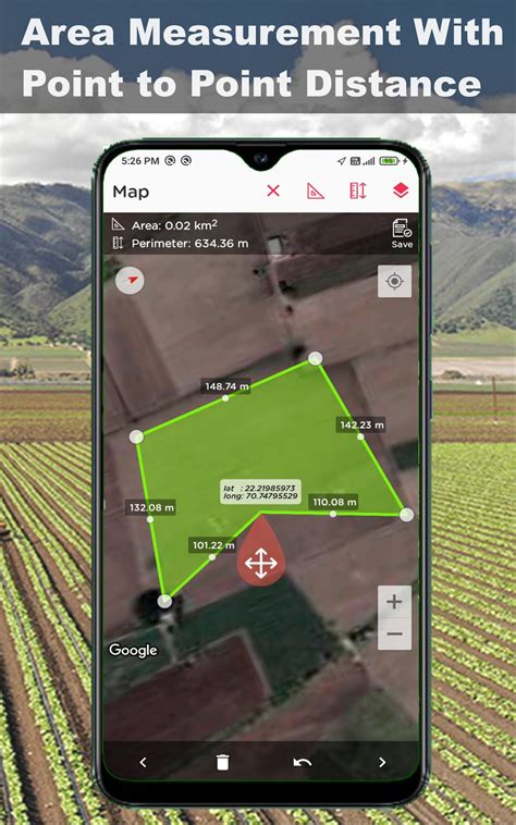 gps fields area measure tool para android descargar