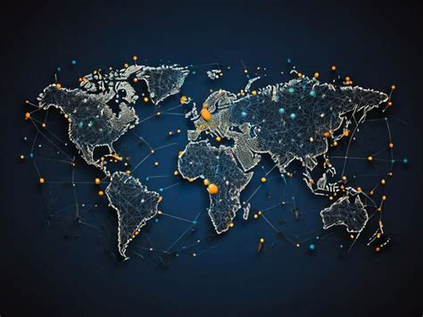 Premium Photo World Map 3d Render