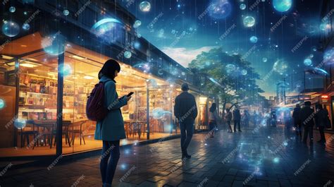 Premium Ai Image Digital Connectivity Digital Art Illustration Generative Ai