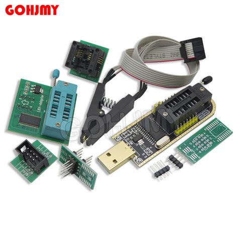 Ch341a 24 25 Series Eeprom Flash Bios Usb Programmer Module Soic8 Sop8