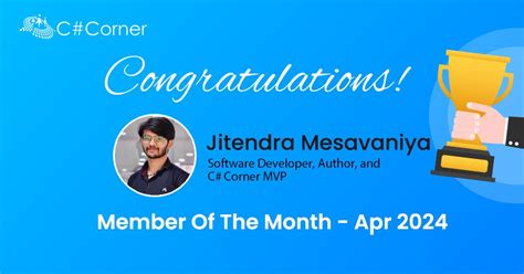 Csharpcorner On Linkedin Jitendra Mesavaniyas Articles