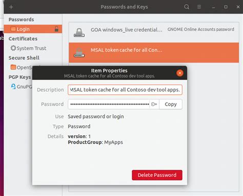 Cross Platform Token Cache AzureAD Microsoft Authentication Extensions For Dotnet GitHub Wiki