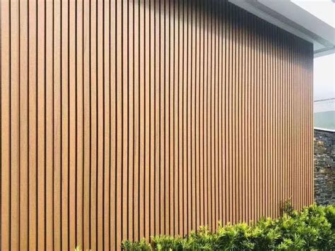 Composite Slatted Cladding Oak Bpm Supplies