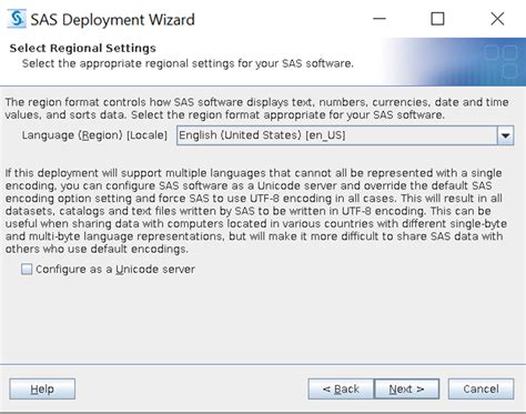 Configuring Unicode Server In Sas Sas Support Communities