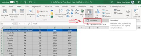 Useful Tips For The Pivot Chart PK An Excel Expert