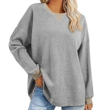 Hanes Ecosmart Womens Midweight Fleece Crewneck Sweatshirt With Ribbed