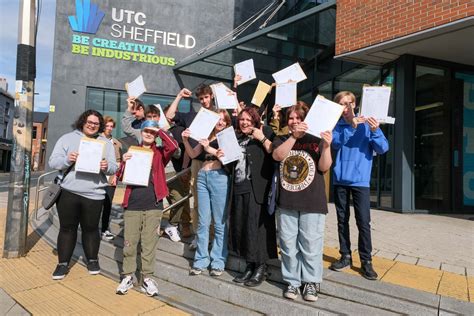 Utc City Year 11 Class Of 2023 Celebrate Strong Gcse And Technical Grades Sheffield Utc
