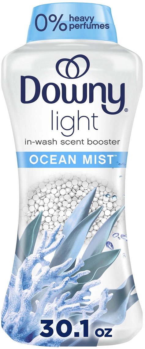 Downy Light Laundry Scent Booster Beads With No Heavy Perfumes Ocean Mist Scent 30 1 Oz
