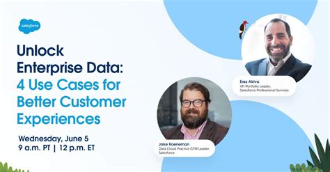 Salesforce Customer Success On Linkedin Unlock Enterprise Data 4 Use Cases For Better Customer