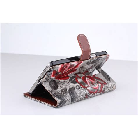 Note4 Floral Pu Leather Case
