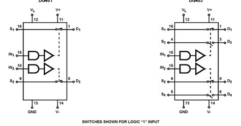 Dg403 Monolithic Cmos Analog Switches Renesas