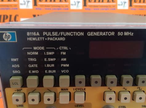 Hp 8116a Pulsefunction Generator