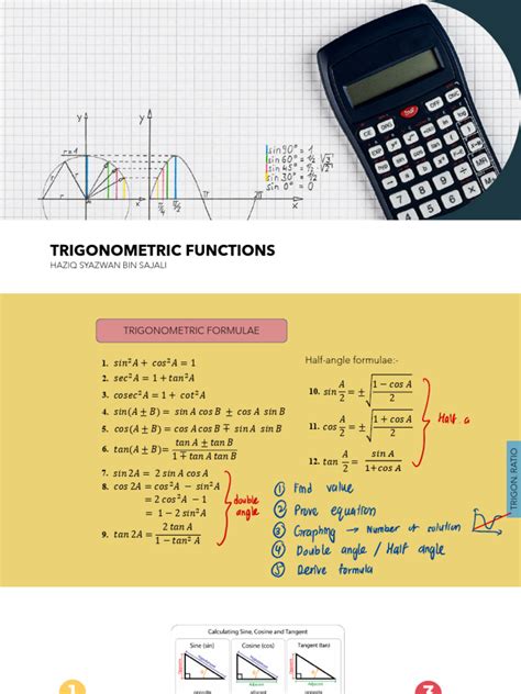 trigonometric functions pdf trigonometric functions function