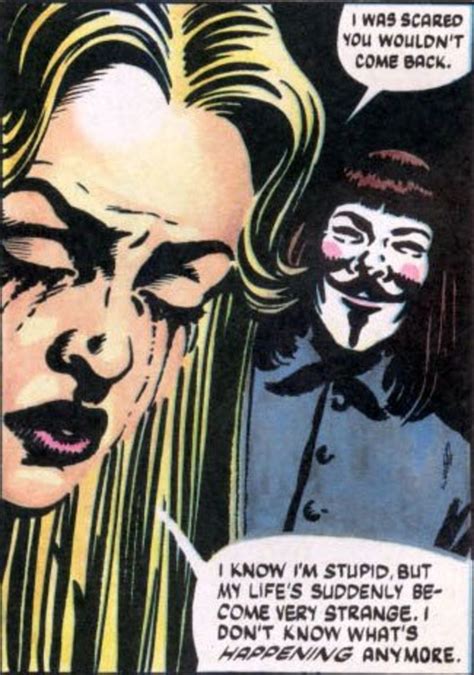 V For Vendetta Comic Quotes