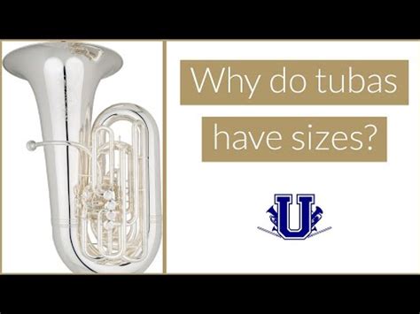 Explained Tuba Sizes Youtube