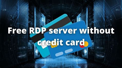 free rdp server without credit card myhostinglive
