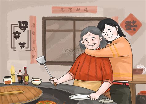 어머니 일 일러스트 무료 다운로드 Lovepik