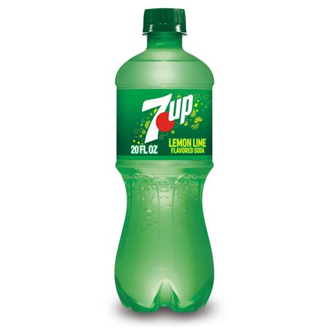 7up Caffeine Free Lemon Lime Soda Pop 20 Fl Oz Bottle